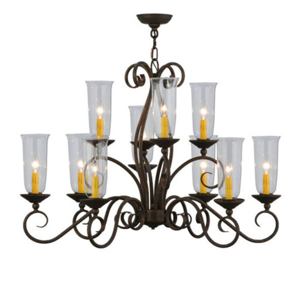 2nd Ave Lighting Wallis 10 - Light Dimmable Tiered Chandelier - Wayfair Canada